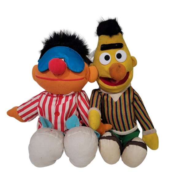 Vintage | Toys | Vintage Sesame Street Burt And Ernie Sing And Snore ...